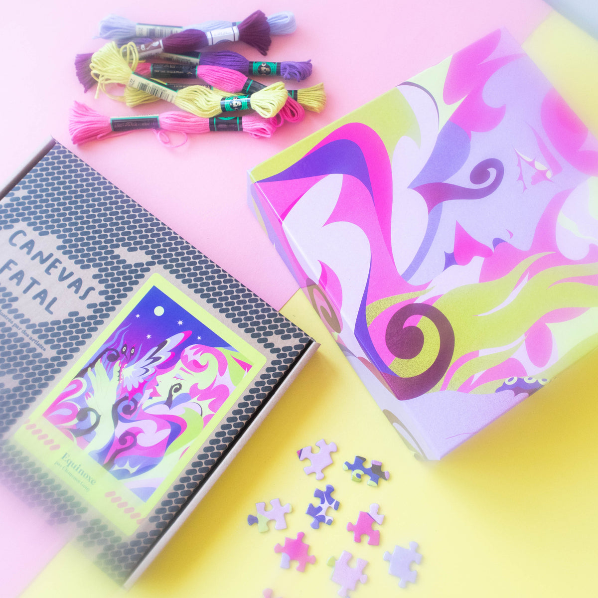 Pack Équinoxe par Sulo x Canevas fatal x Clémence Gouy